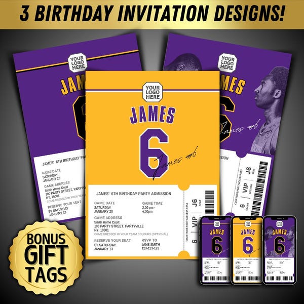 Lakers Party - Etsy