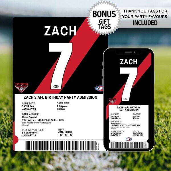 Essendon - Etsy Australia