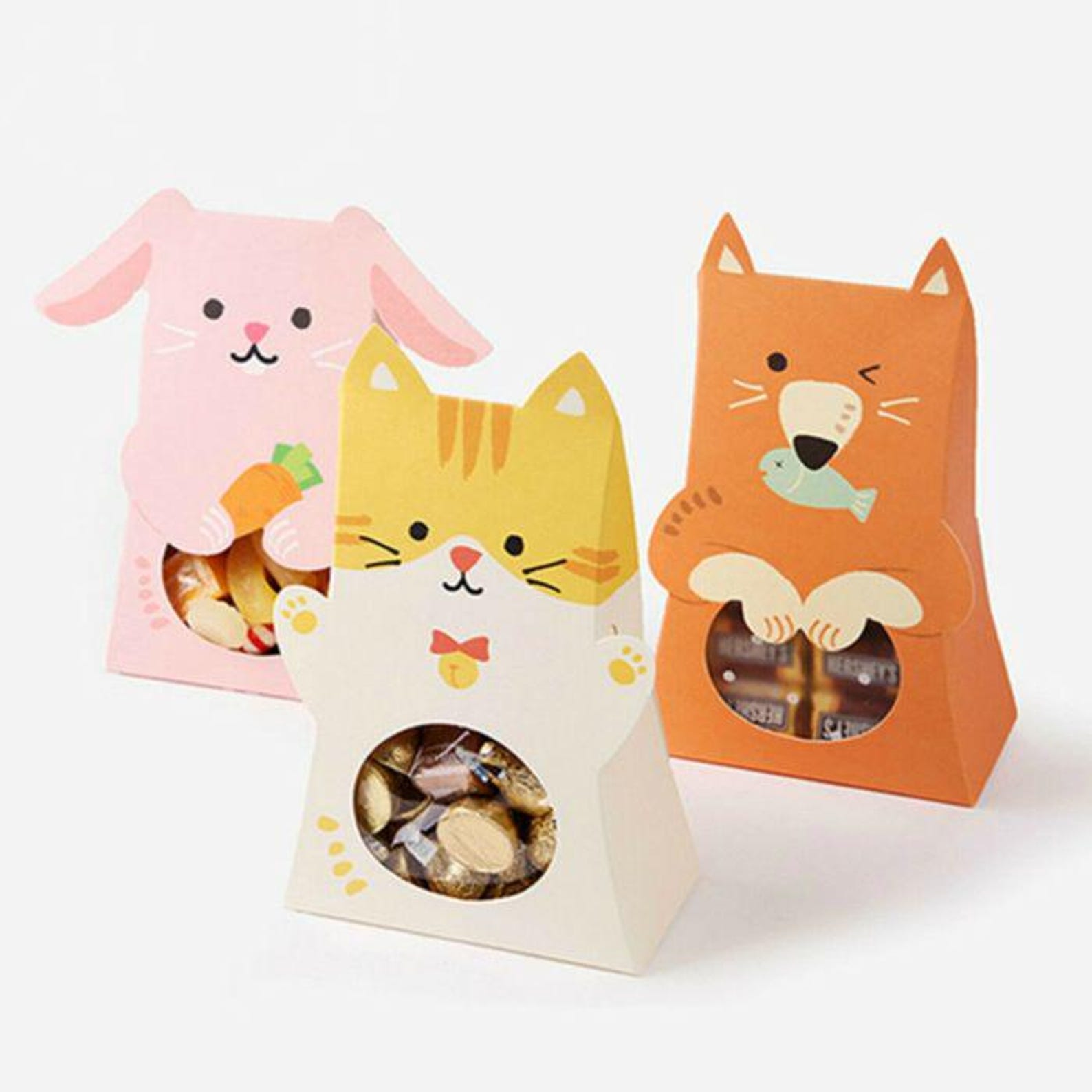 30pcs Cat Rabbit Candy Box - Etsy