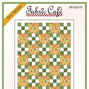 Fabric Cafe 3 Yard Quilt Pattern - Nine Plus One - Etsy