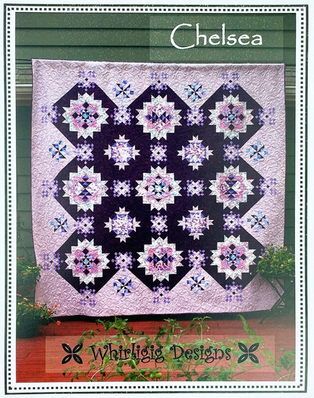 Chelsea Kit by Whirligig Designs Using Hoffman Batiks 102 X 102 - Etsy