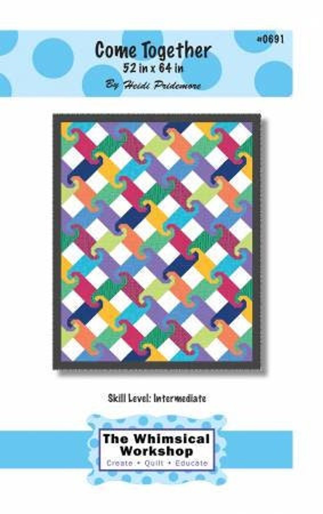 Come Together Quilt Pattern by the Whimsical Workshop - Etsy