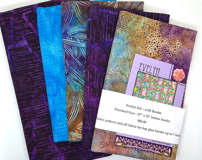 Evelyn Quilt Kit With Border - Etsy