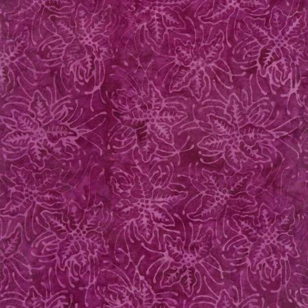 Timeless Treasures Batik - B3298 Magenta From the Sunset Collection - Etsy