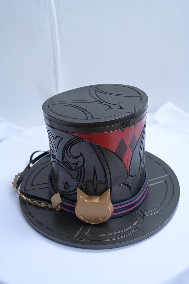 Genshin Impact Lyney Hat Cosplay Accessory - Etsy