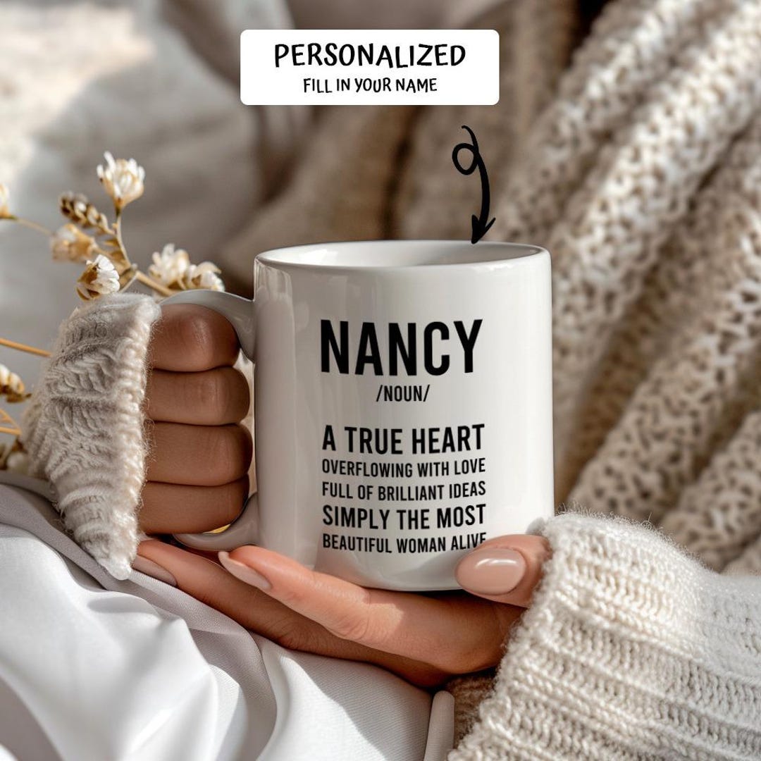 Nancy /noun/ A True Heart Overflowing With Love Full of Brilliant Ideas ...