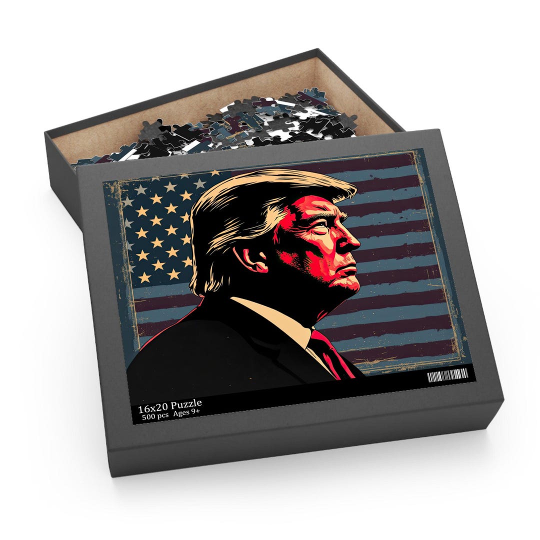 The Resolute Patriot Puzzle | Vintage Americana Artwork | Presidential ...