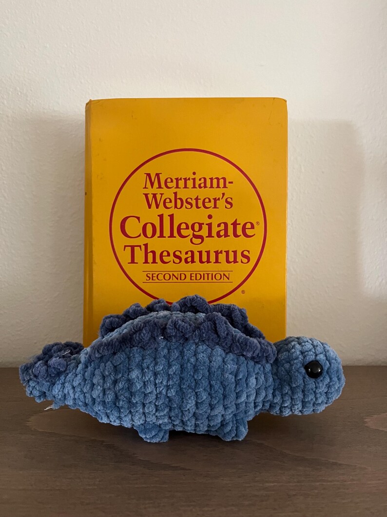 Adorable Handmade Crochet Dino Plushie — Soft and Cuddly Stuffed ...