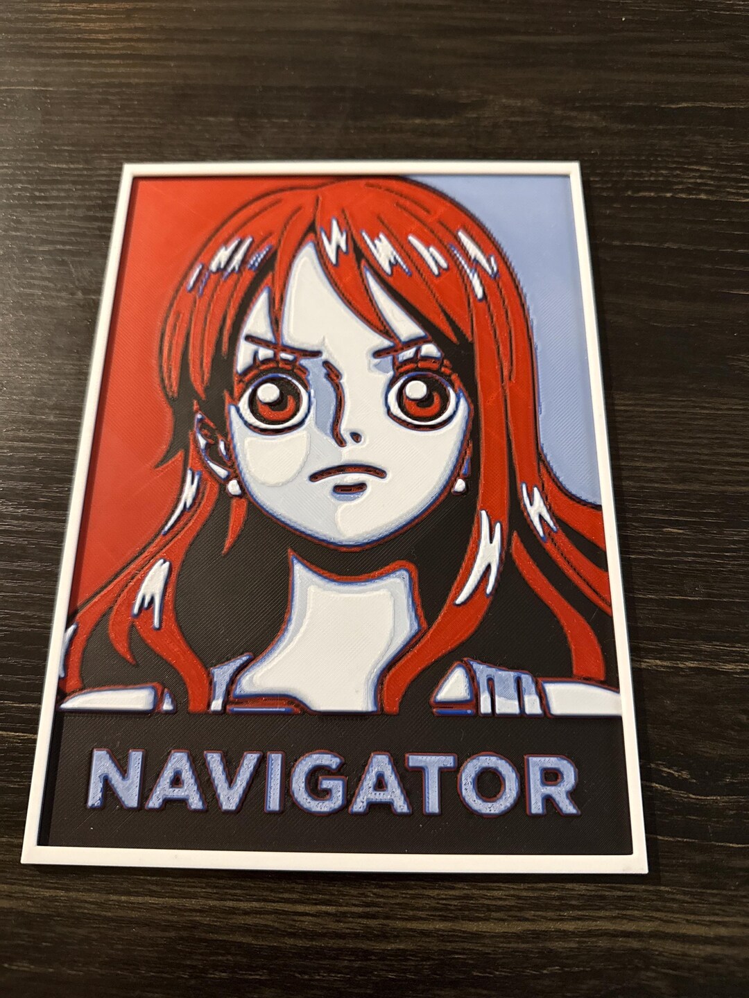 Nami One Piece - 3D Printed Art - Etsy