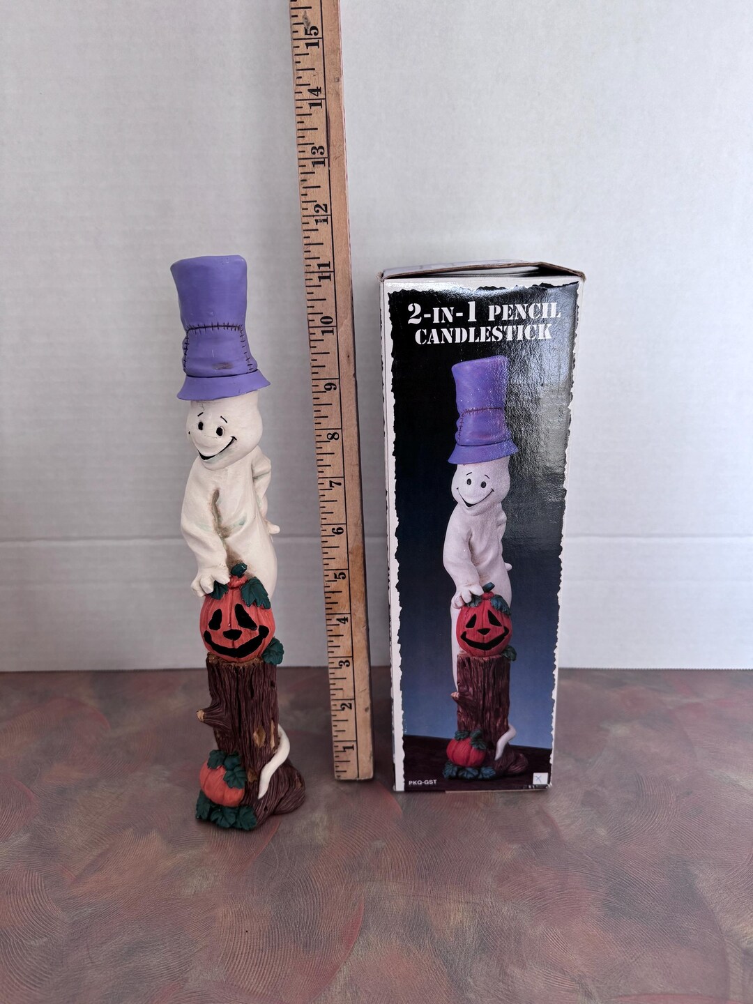 Ceramic Ghost Candlestick/figure - Etsy