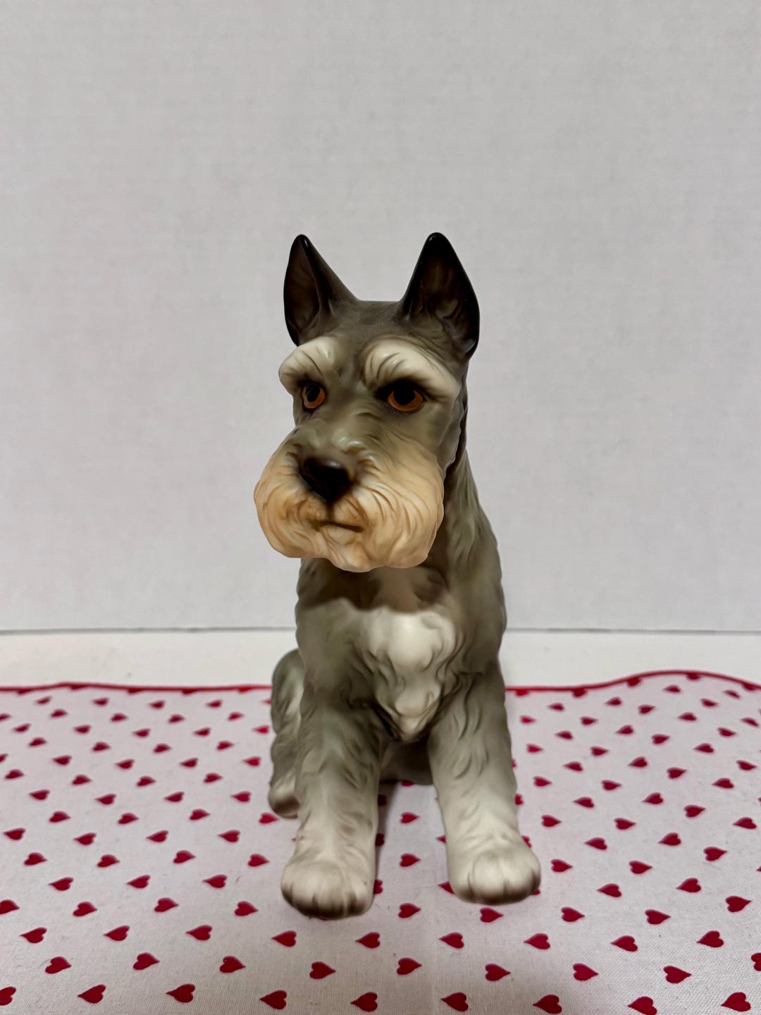 Ceramic Schnauzer Dog - Etsy