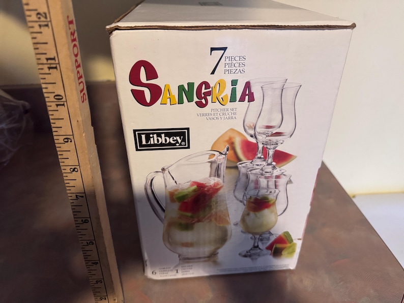 7 Piece Sangria Set - Etsy