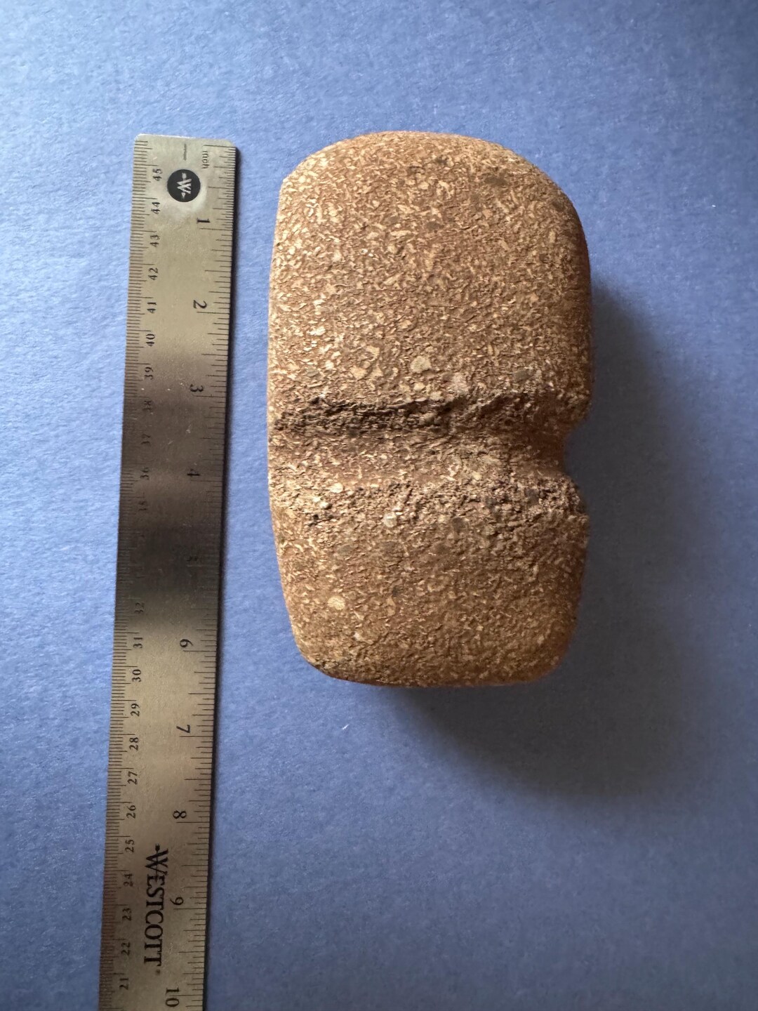 Native American Grooved Stone Axe/hammer - Etsy