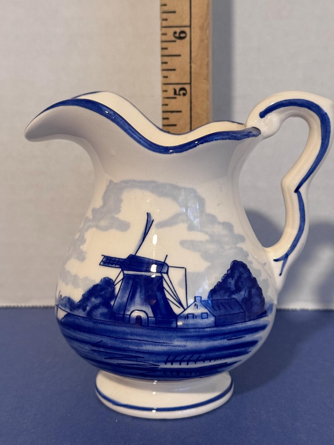 Mini Delft Blue Pitcher From Holland - Etsy