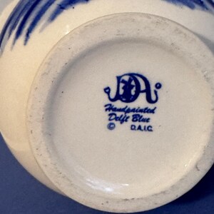 Mini Delft Blue Pitcher From Holland - Etsy