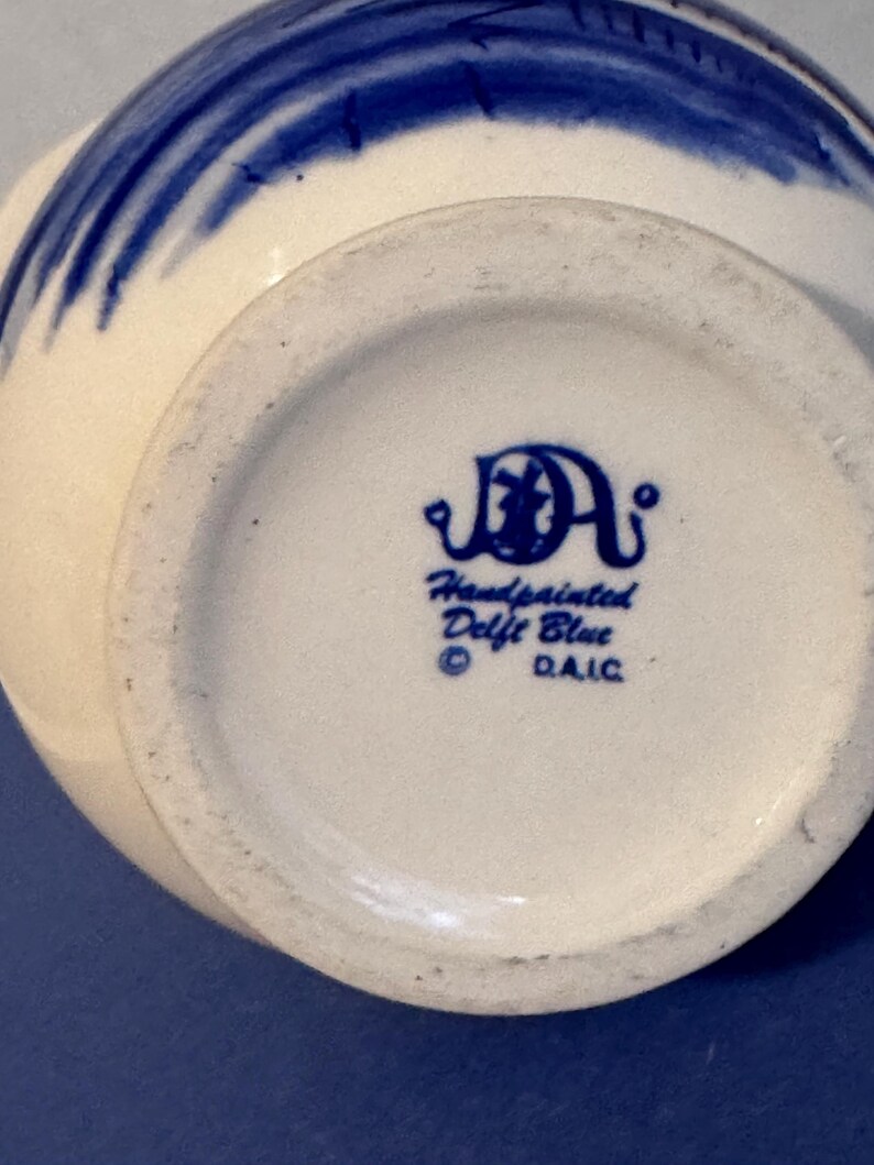 Mini Delft Blue Pitcher From Holland - Etsy
