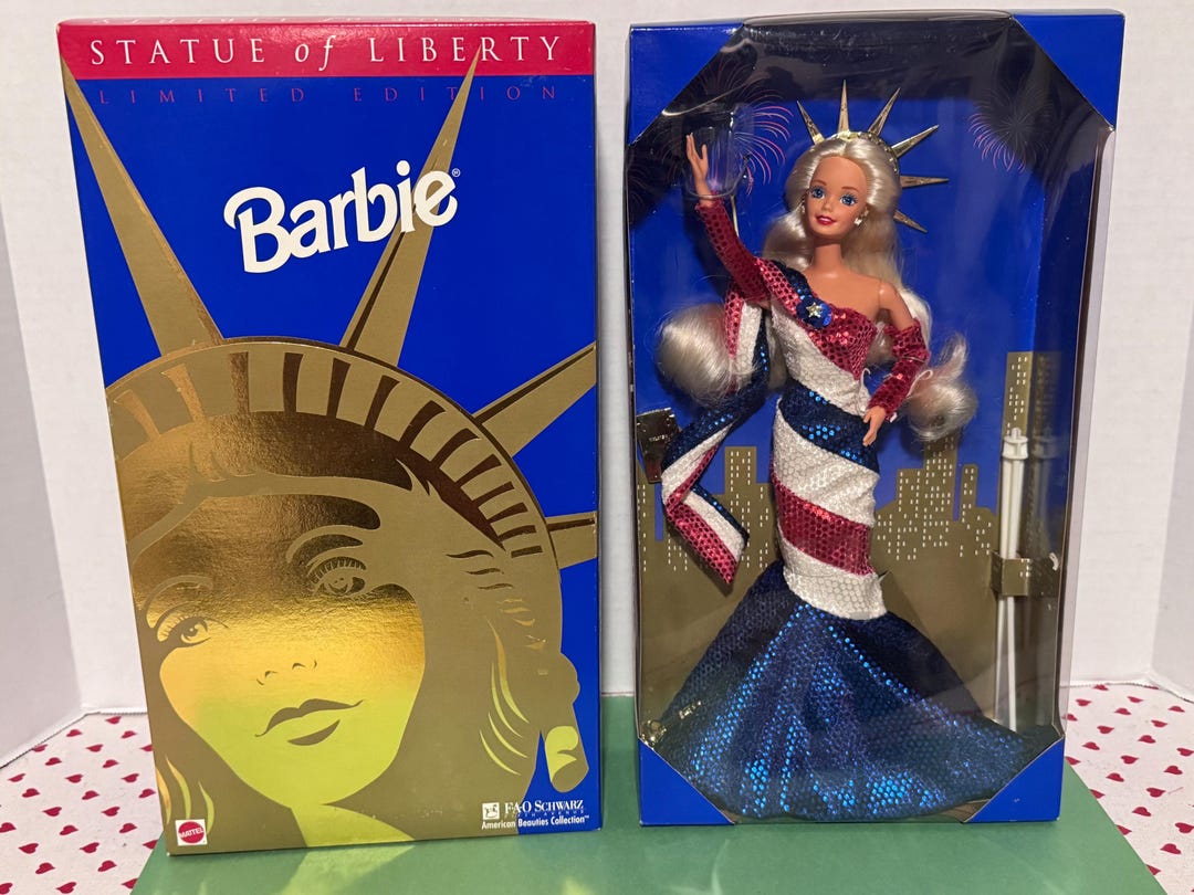 Barbie-statue of Liberty Edition - Etsy