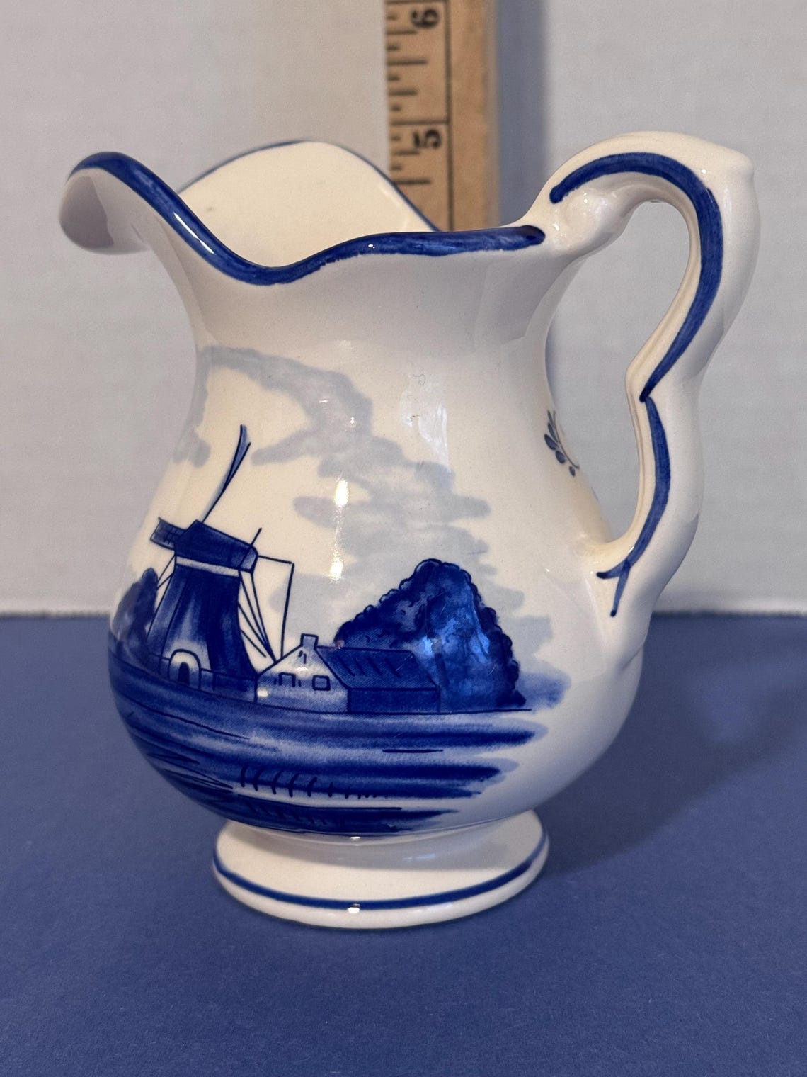Mini Delft Blue Pitcher From Holland - Etsy