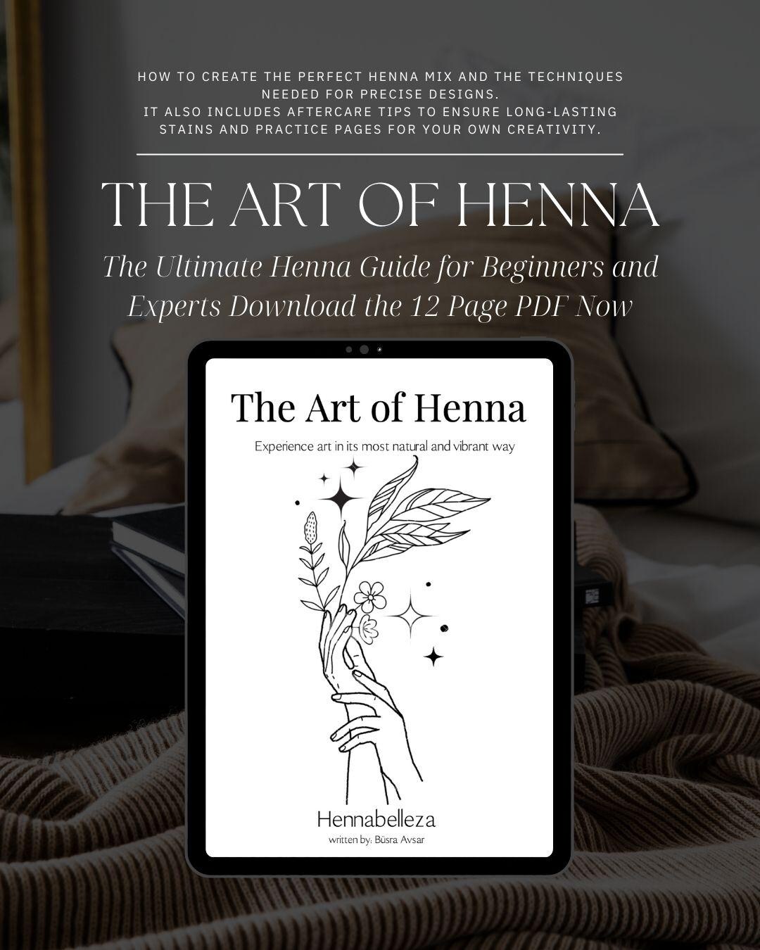 The Art of HENNA I From Basics to Pro Tips Your Ultimate Henna Guide ...