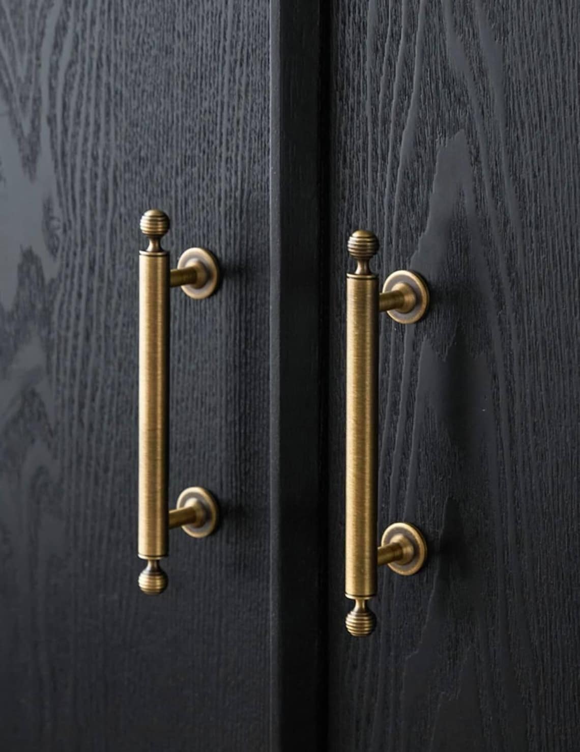 Bronze Cabinet Handles Kitchen Knob Pull Cupboard Wardrobe Furniture ...