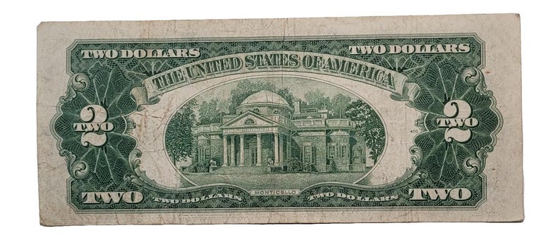 Vintage 1953B Red Seal Note Unique Serial Number A70666188A - Etsy