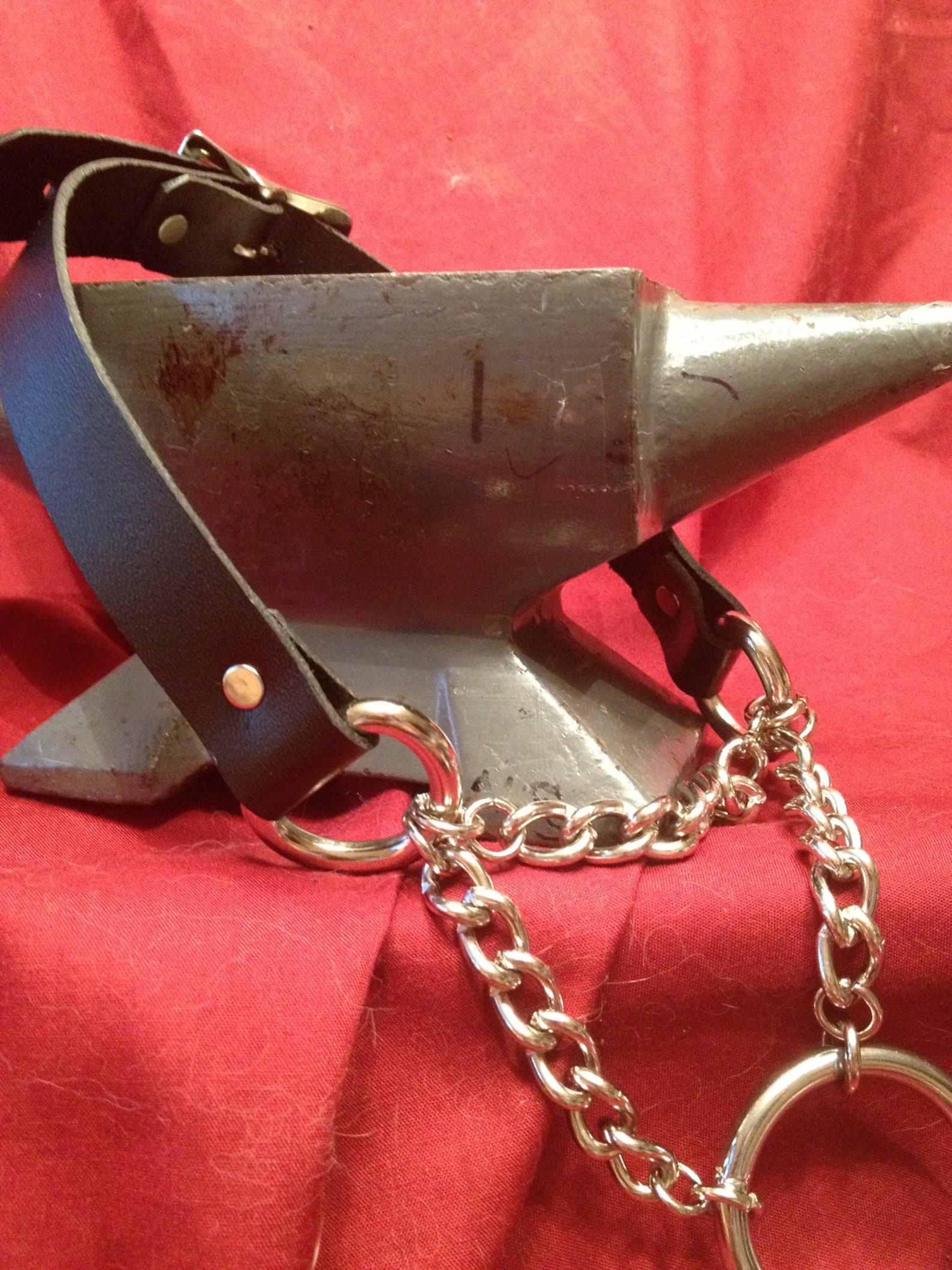 Chain Collar With 1 1/2 Ring and Locking Buckle - Etsy