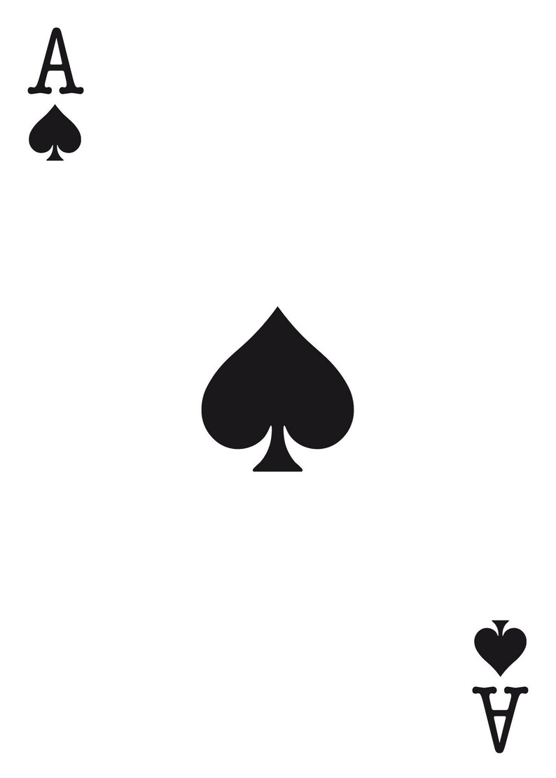 Deck of Cards Table Signs | Wedding Table Signs | Card Game Theme - Etsy