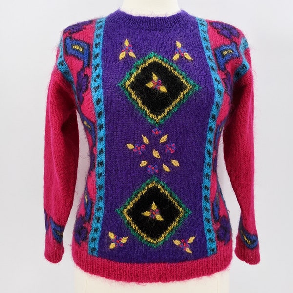Colorblock Sweater - Etsy