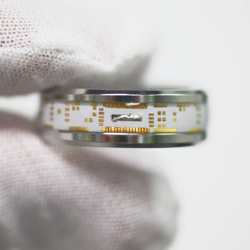 Circuit Board Ring - Etsy