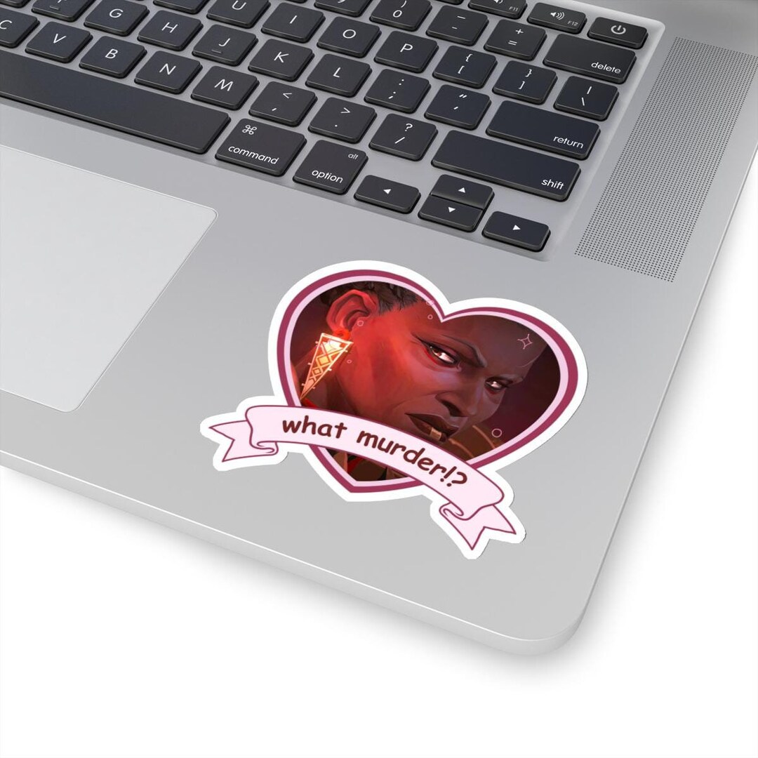 Meme what Murder Arcane Ambessa Sticker Vinyl Decal, Cute Water Bottle ...