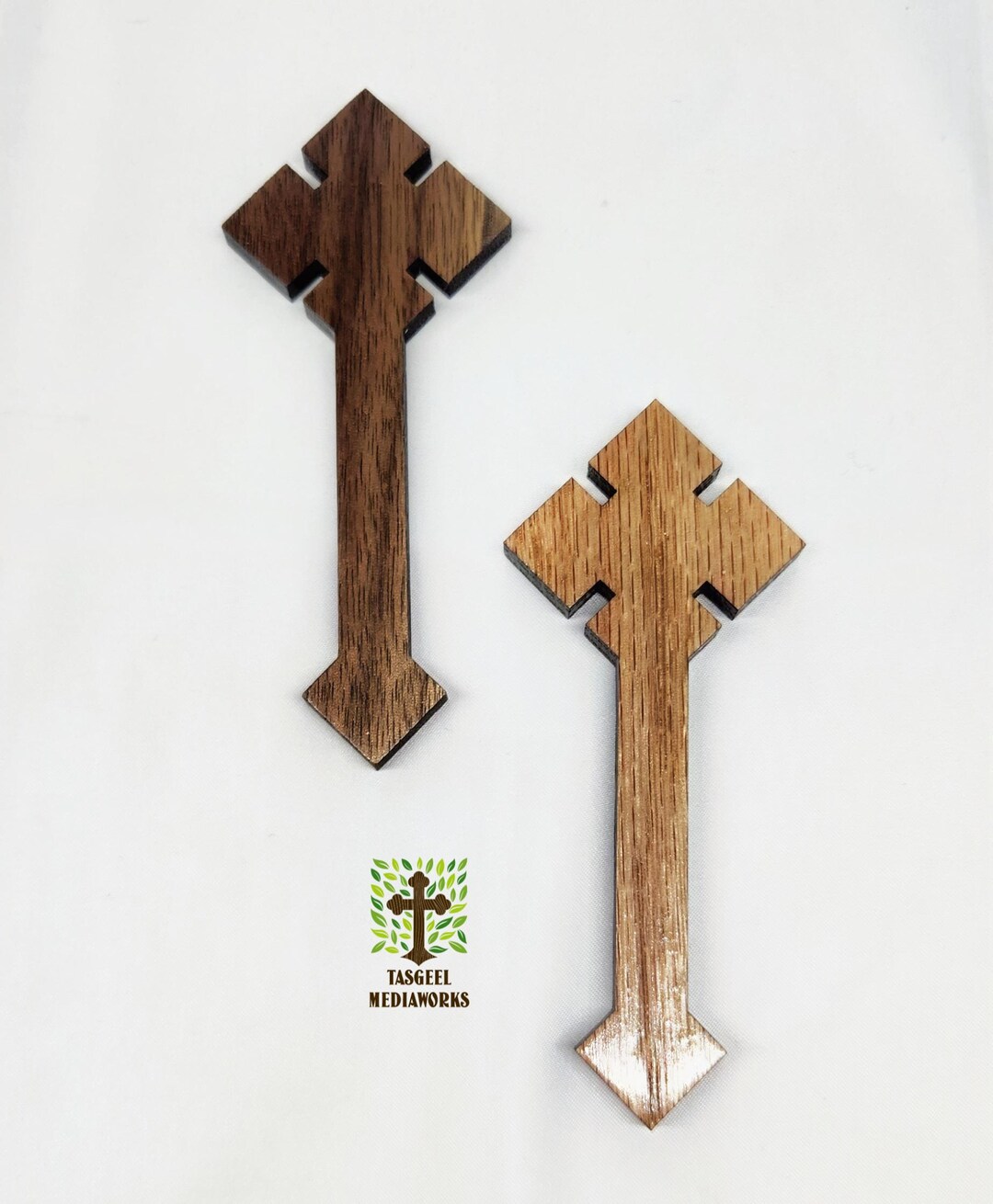 Coptic Step Handcrafted Wooden Hand Cross Solid Wood - Etsy