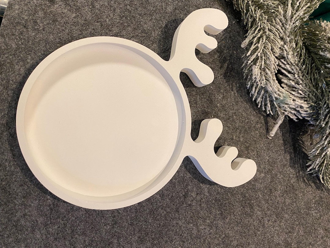 Reindeer Tray Handmade Christmas Decoration in Reindeer Design, Perfect ...