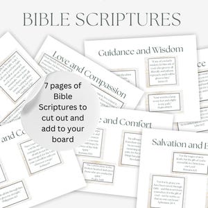 Rustic Prayer Board Kit: Printable Headers, Cards, Envelopes (digital ...