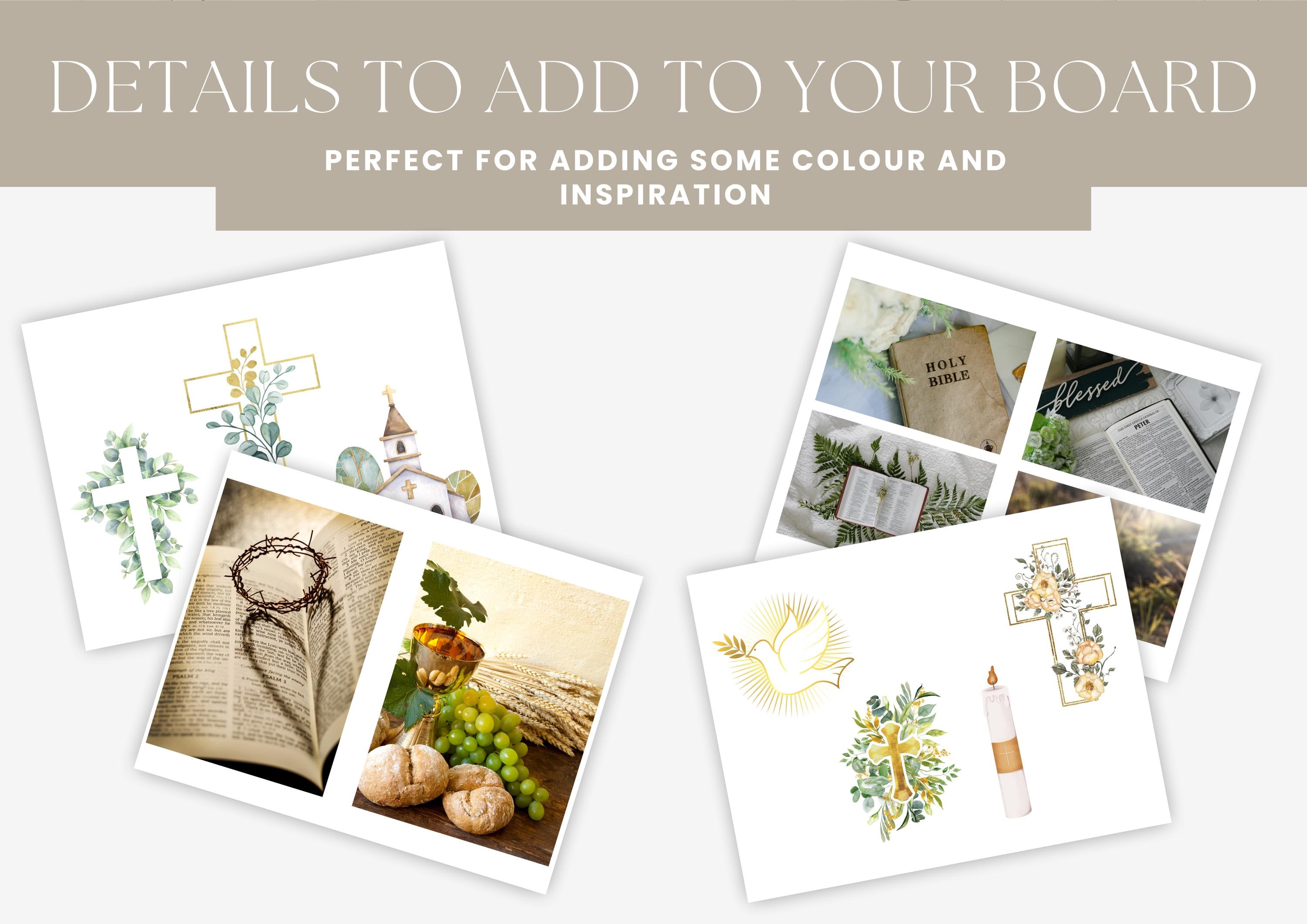 Rustic Prayer Board Kit: Printable Headers, Cards, Envelopes (digital ...