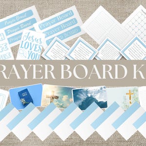 Prayer Board Shades of Blue - Etsy