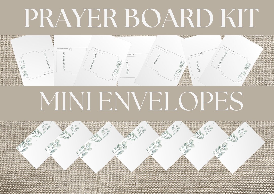 Prayer Board Kit | Prayer Board Starter Kit | Prayer Board Kit ...