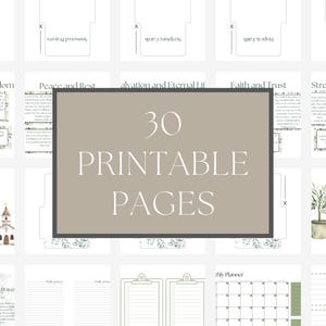 Prayer Board Kit | Prayer Board Starter Kit | Printable Olive Tree ...