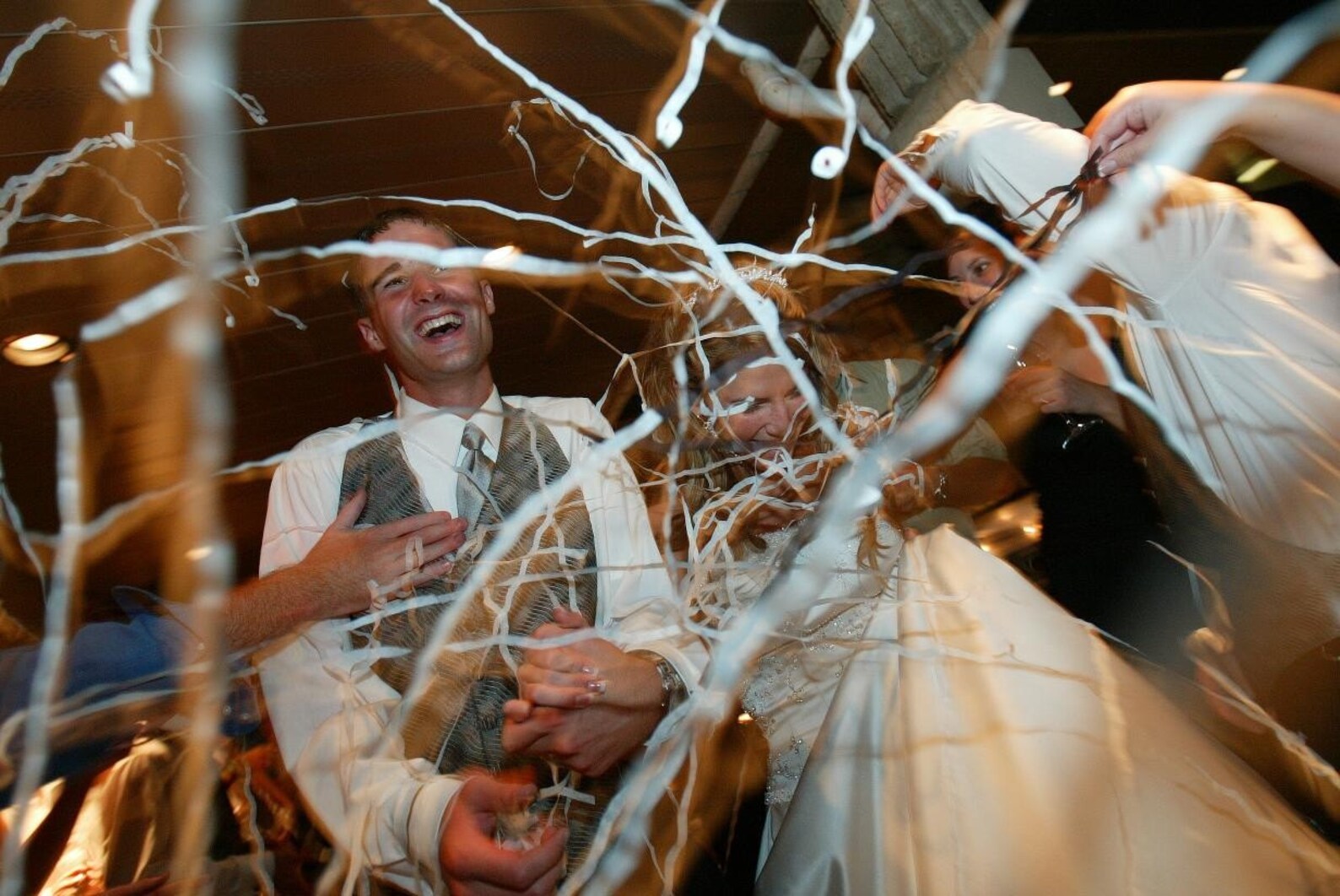 100 Hand Rolled Wedding Exit Sendoff Streamers ORIGINAL With | Etsy