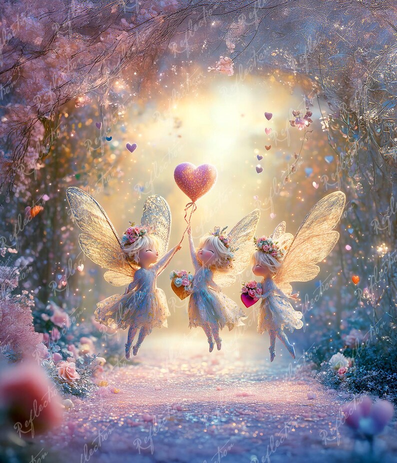 Fairycore Digital Art Print – Ethereal Fantasy Illustration, Dreamy ...