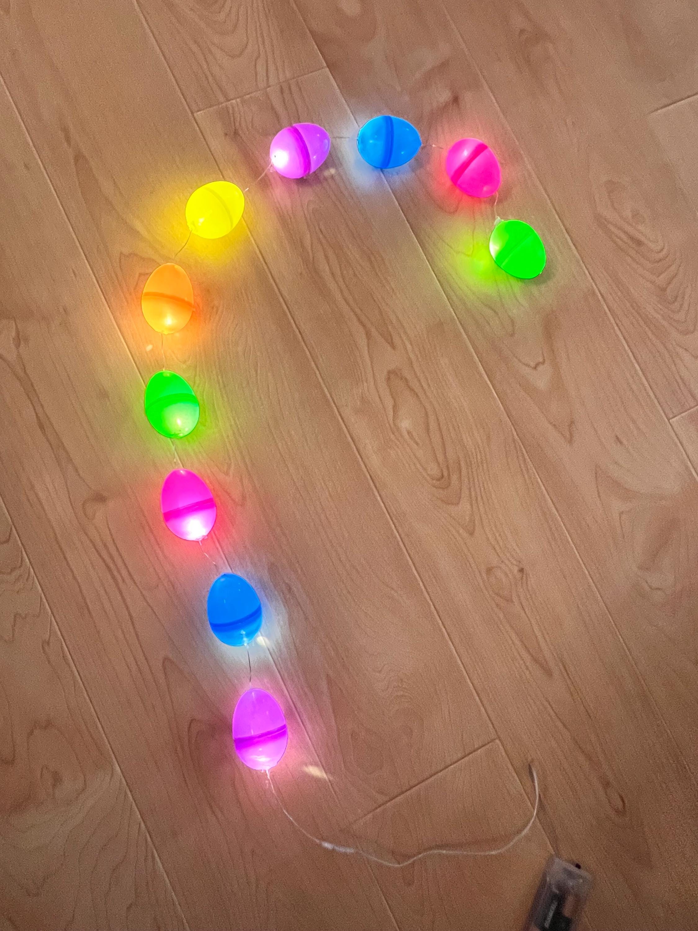 Easter Egg Lights - Etsy