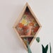 Diamond Shelf / Geometric Shelf Boho Wall Decor Rustic Home - Etsy
