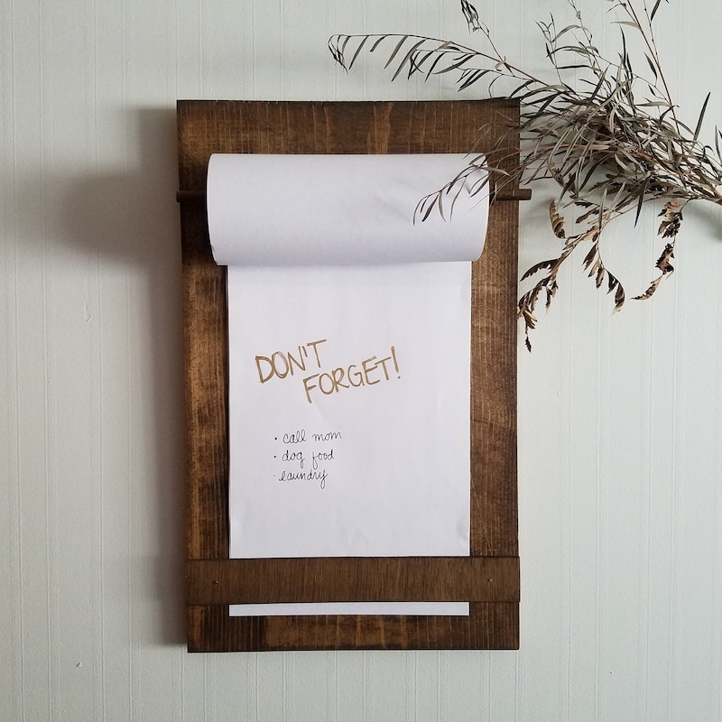 Hanging Note Roll - Etsy