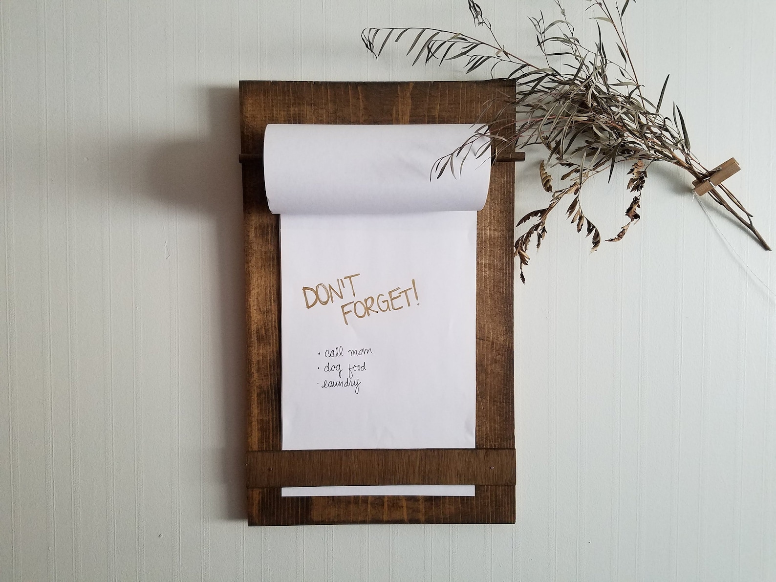 Rustic Memo Board / Rustic Wall Decor, Farmhouse Kitchen Decor, to Do ...