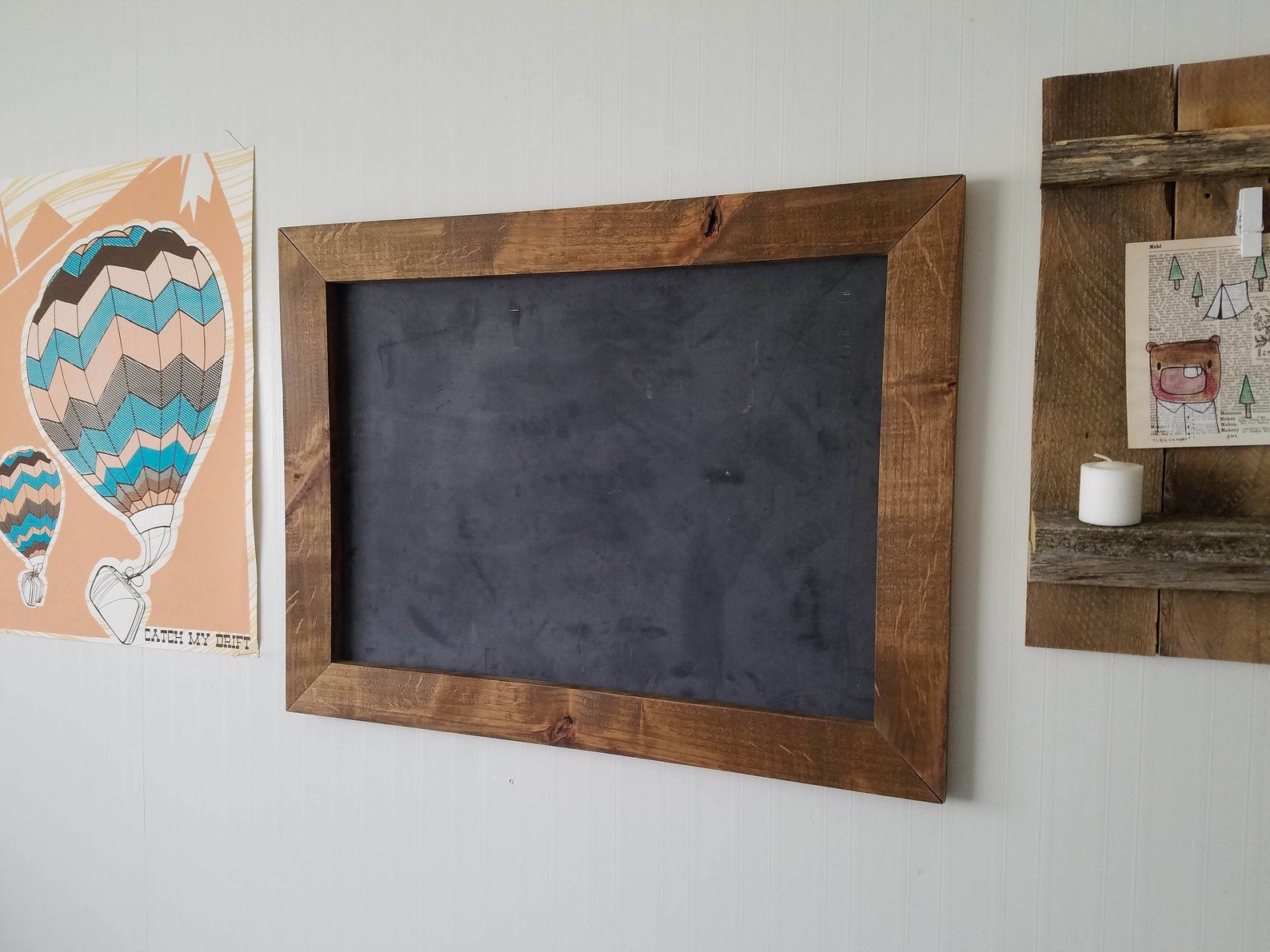 Modern Farmhouse Chalkboard / Farmhouse Home Decor Rustic | Etsy