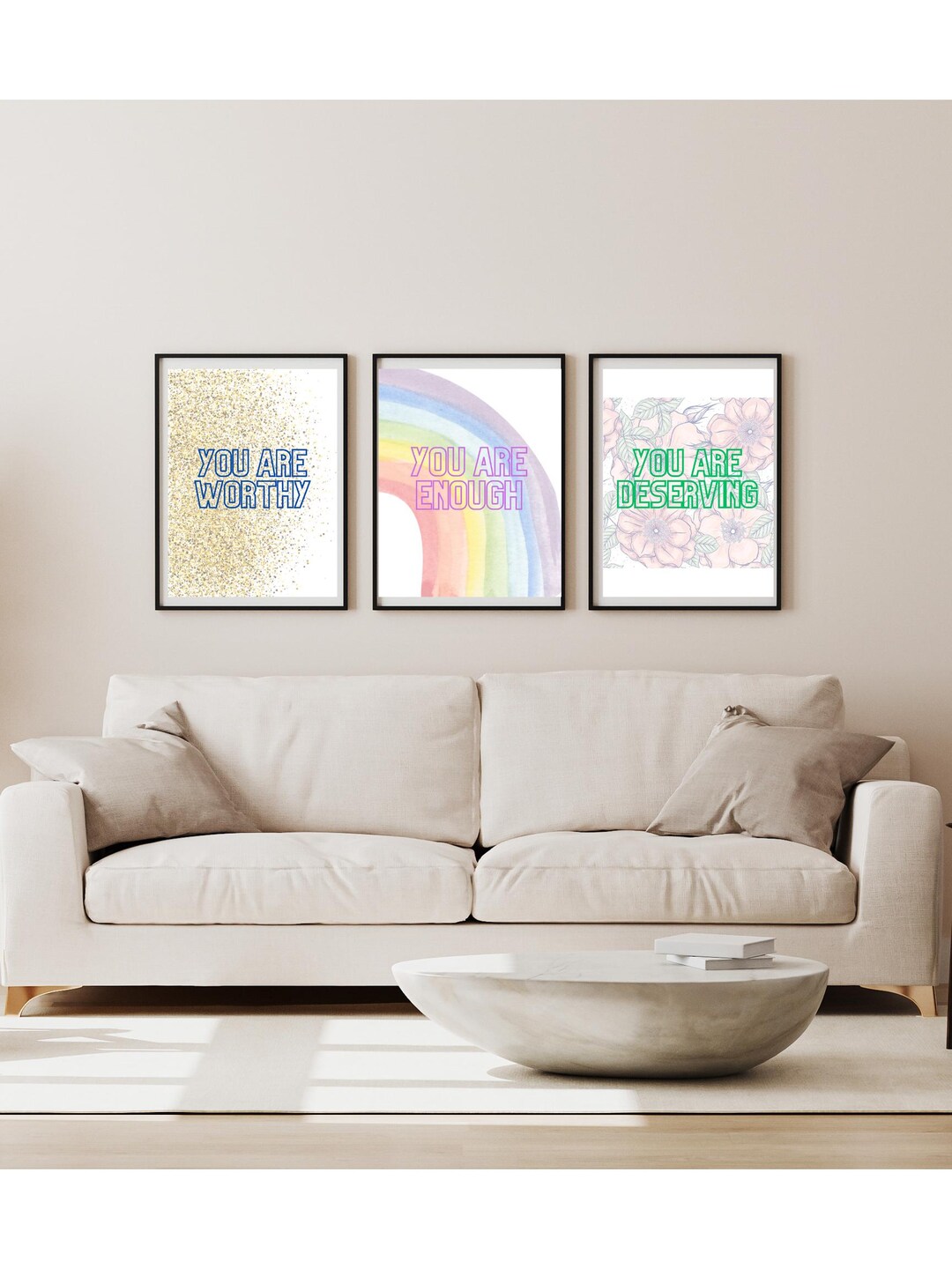 Bold Affirmations, 3 Digital Images, Instant Download - Etsy