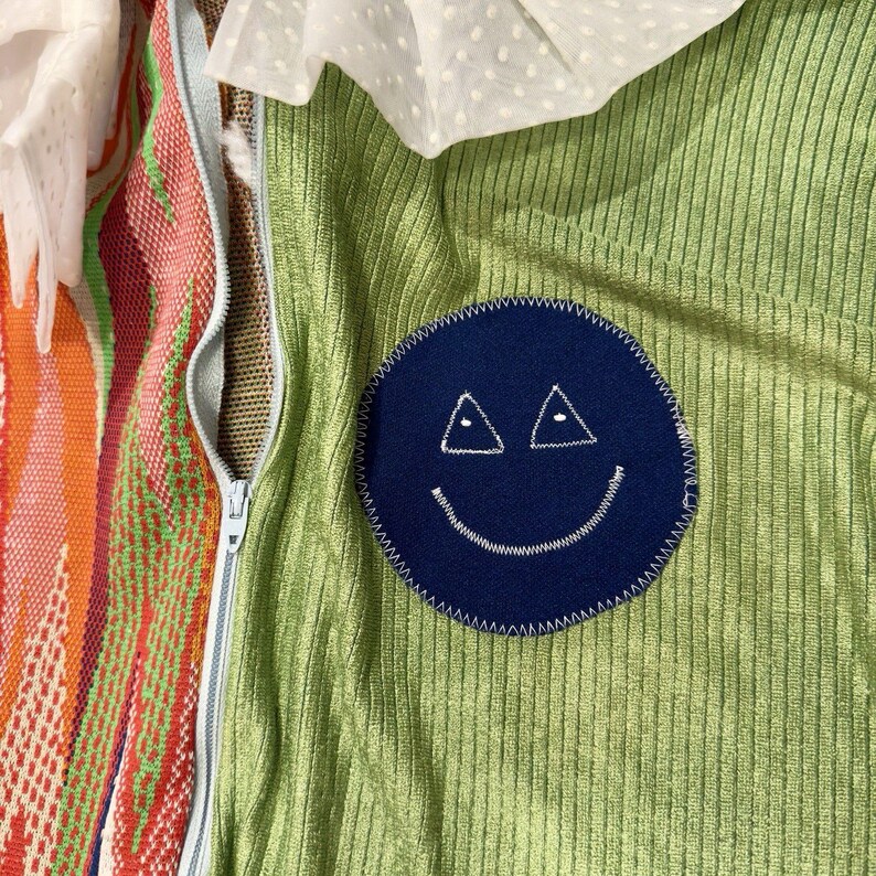 Handmade Clown Costume Collar Kid Circus 1970s Patchwork Retro - Etsy