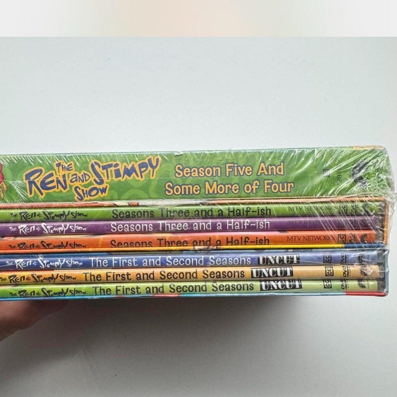 Ren and Stimpy Show DVD LOT First & Second/three and a Half-ish/five ...