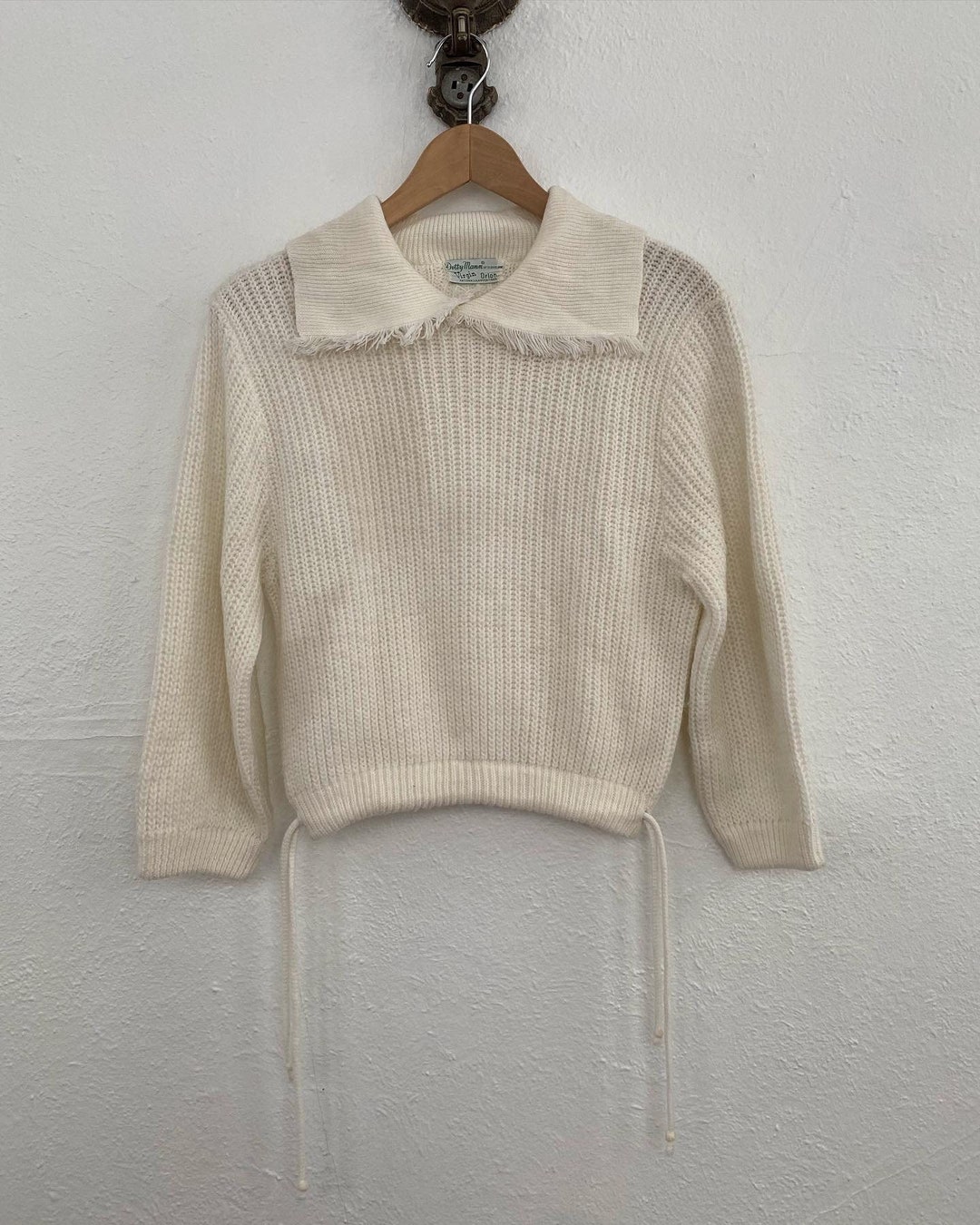 1950s 1960s Dotty Mann of Cleveland Cropped Cinch Tie Waist Snow Bunny ...
