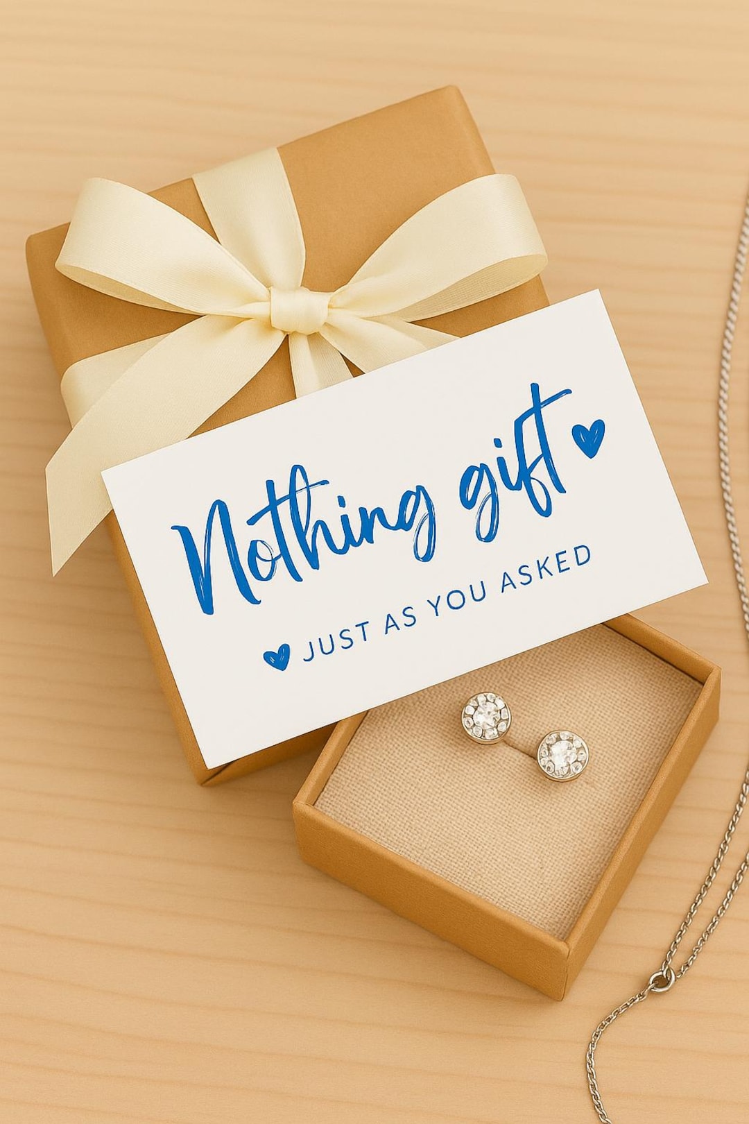 Funny "nothing" Gag Gift Card: New Year's Joke (digital Download, 3.5x2 ...