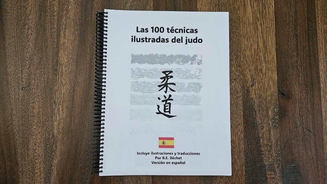 The 100 Illustrated Techniques of Judo Book (ESP) - Etsy